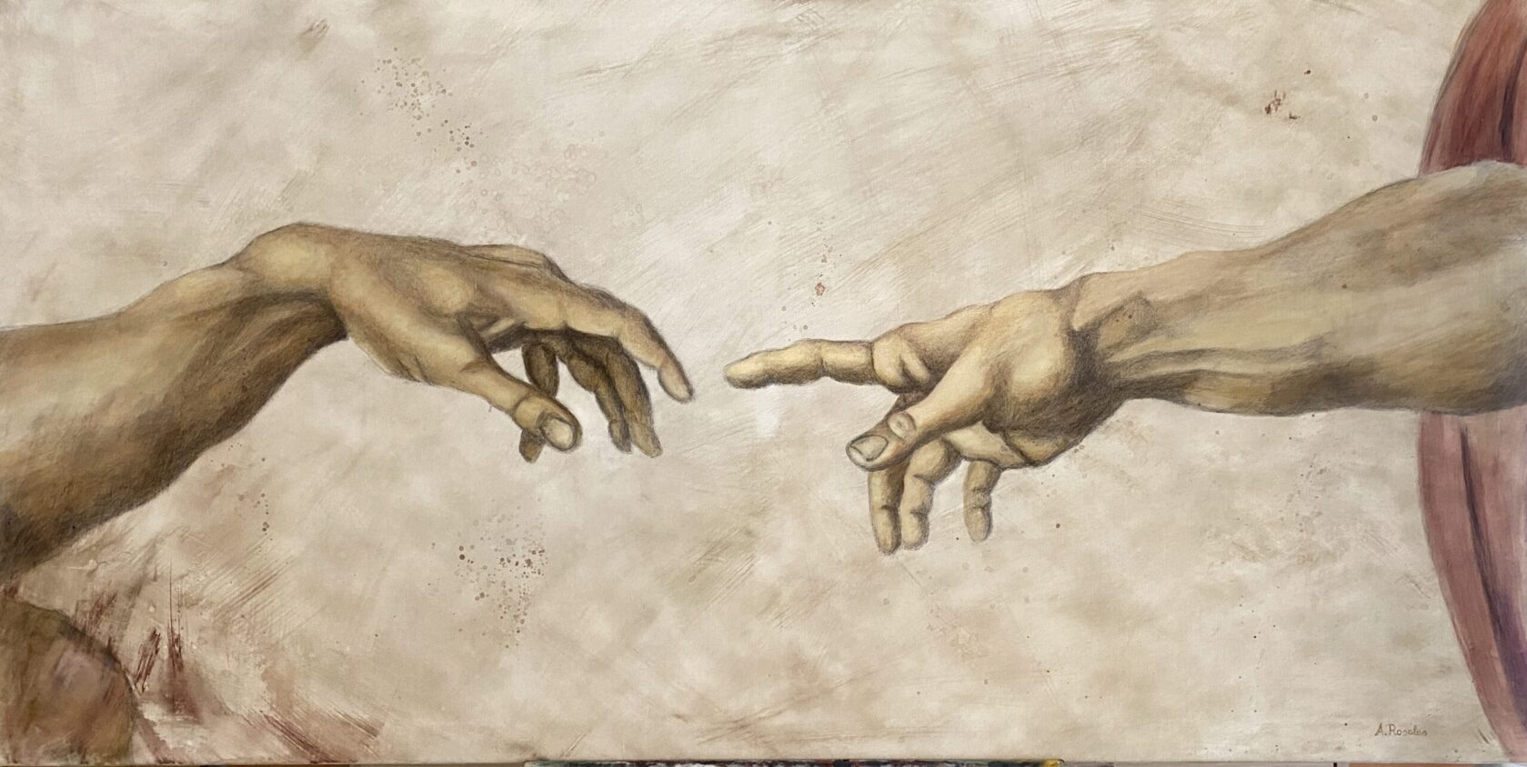 La creación de Adán | Miguel angel buonarroti, Obras de arte, Renacentismo
